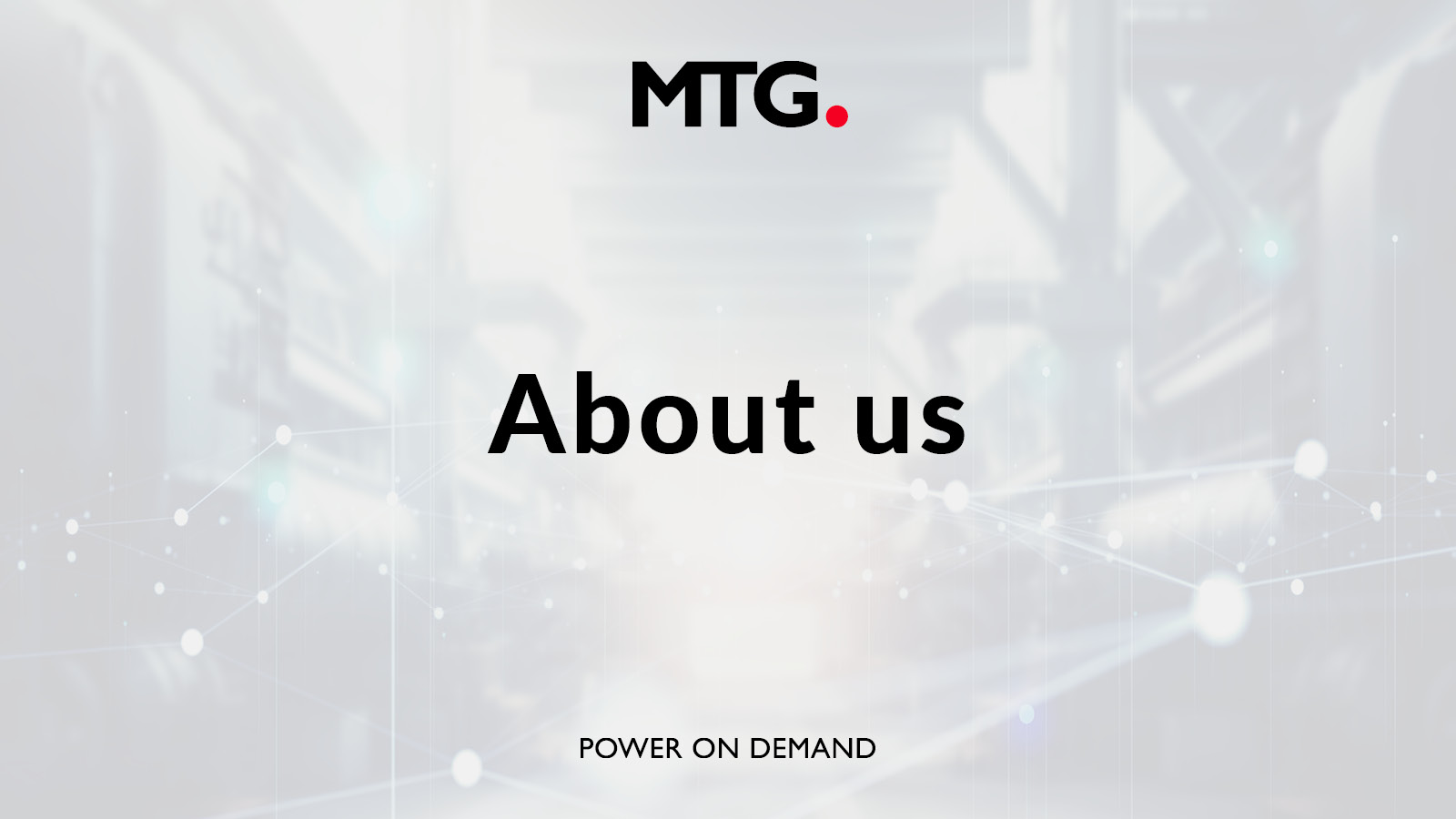 About Us | MTG Montagetechnik GmbH